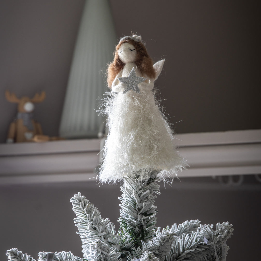 Adelina Fairy Tree Topper White www.ellajames