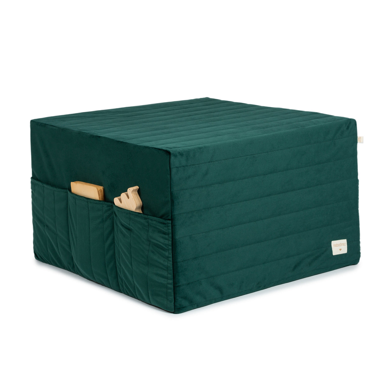 Sleepover Mattress in Jungle Green by Nobodinoz – Ella James