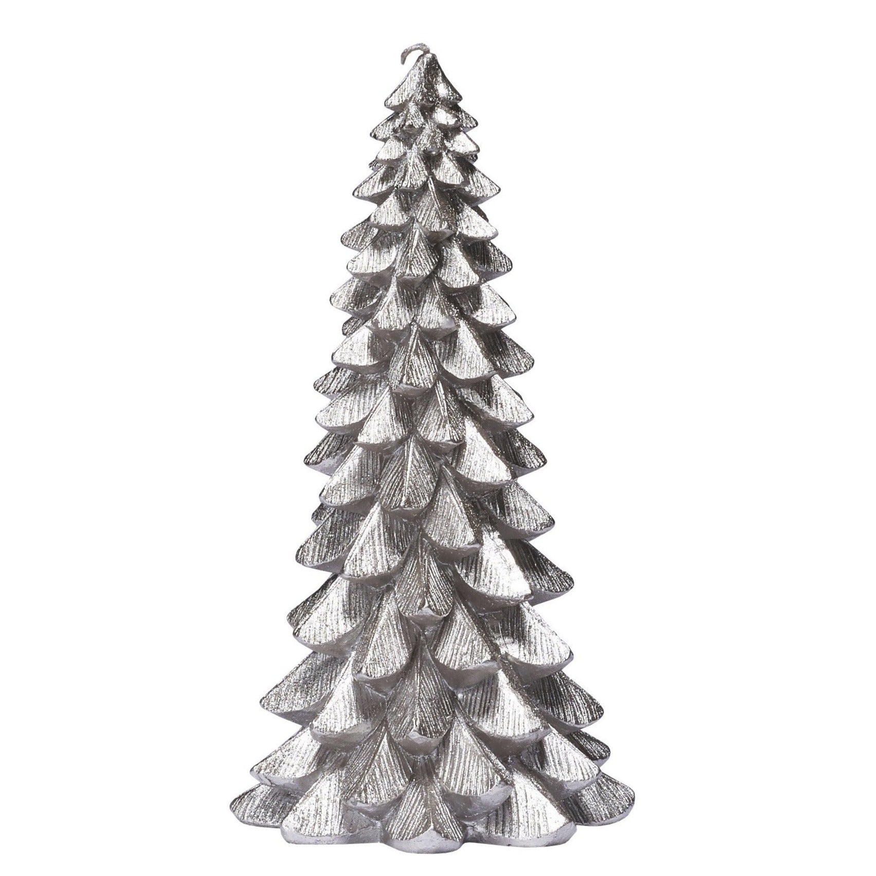 Francesca Christmas Tree Candle - Silver – Ella James