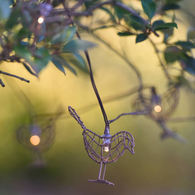 Indoor , Outdoor Garland Of LED Robin Lights – www.ellajames.co.uk